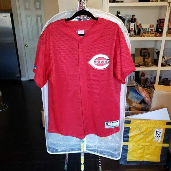 Majestic | Shirts | Vintage Cincinnati Reds Jersey | Poshmark